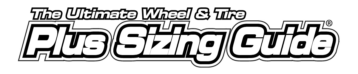 The Ultimate Wheel & Tire Plus Sizing Digital Guide